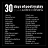 30 Days of Poetry Play for National Poetry Month (Or Anytime) – Lantern ...